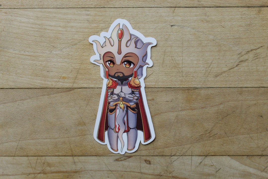 Chibi Tajic, Blade of the Legion- Inspired by - Decals Perfect for Deck ...
