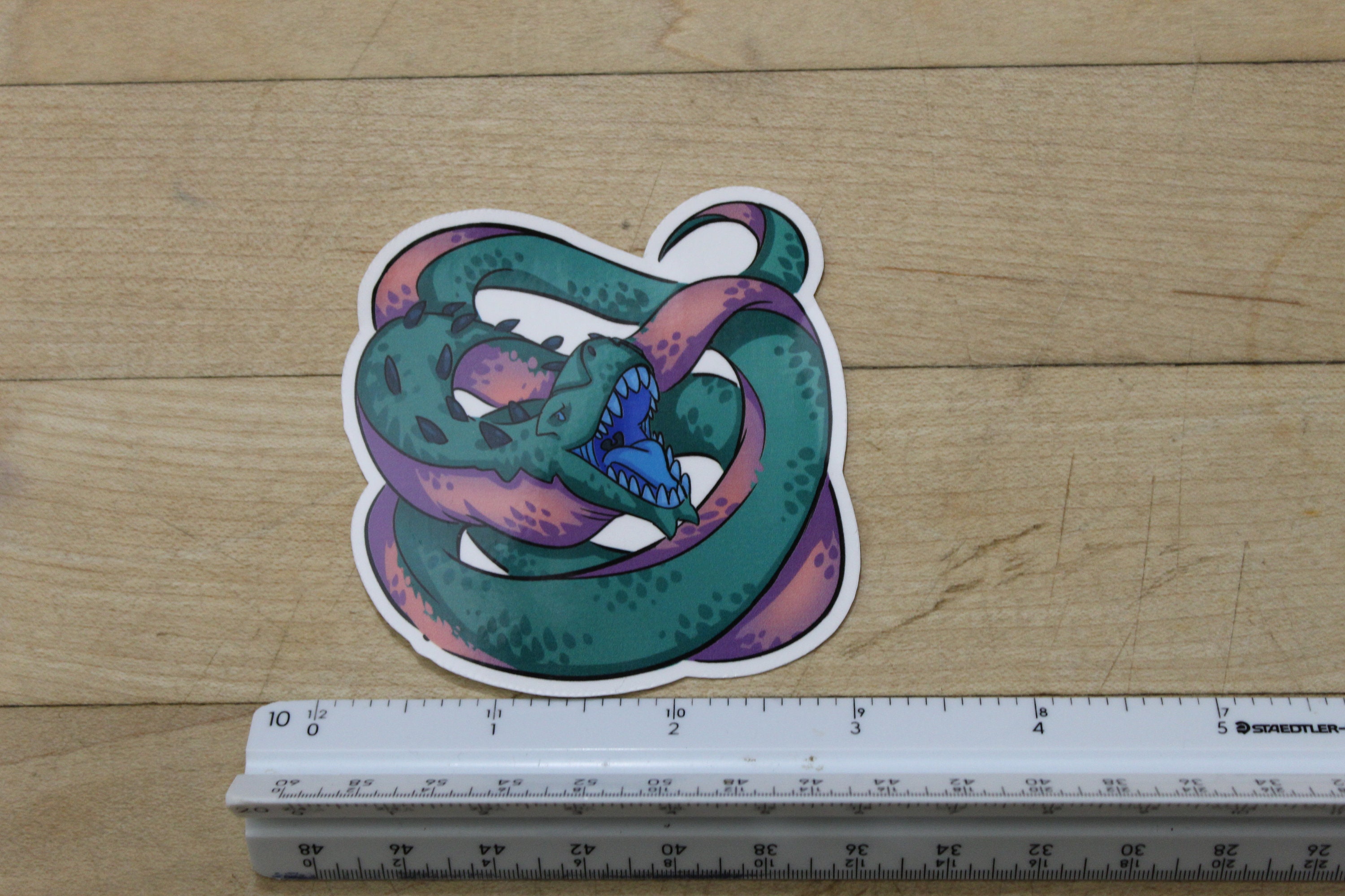 Koma_ Cosmos Serpent Sticker Inspired by Magic Decals Perfect - Etsy