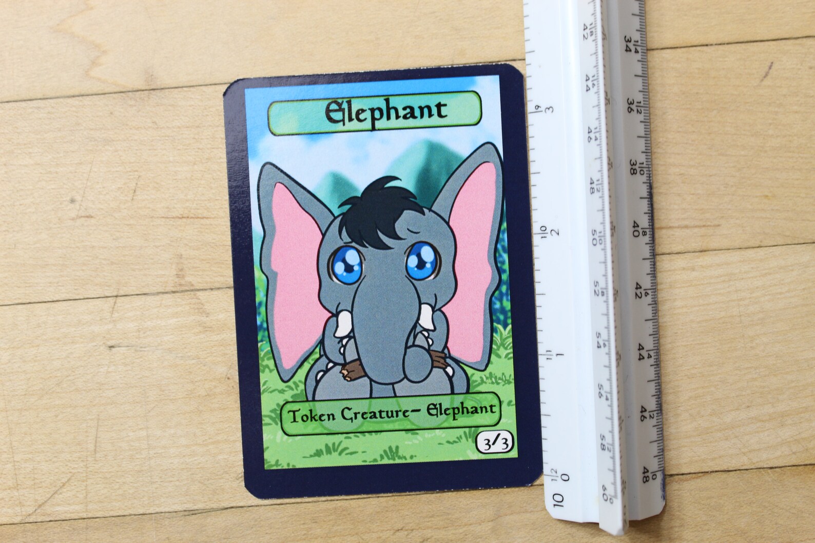 3/3 Elephant Token Singles for Alter Art Proxy in | Etsy