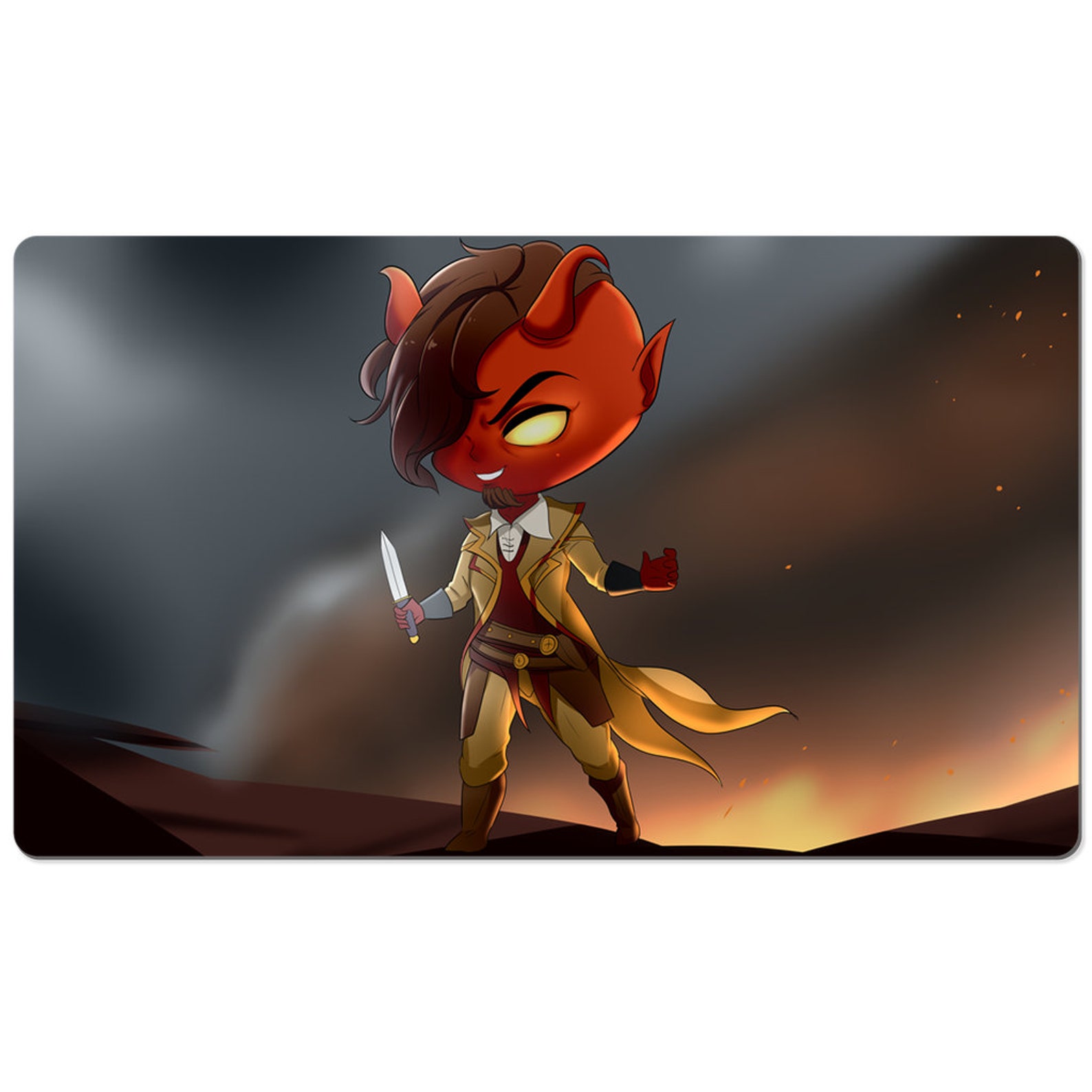 Tibalt Play Mat- Desk Mat- Perfect Pairing to Go With Your Tcg Card ...