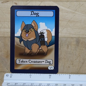 1/1 Dog Tokens Chibi-styled "m-21" Mtg Inspired Singles- Perfect for ...
