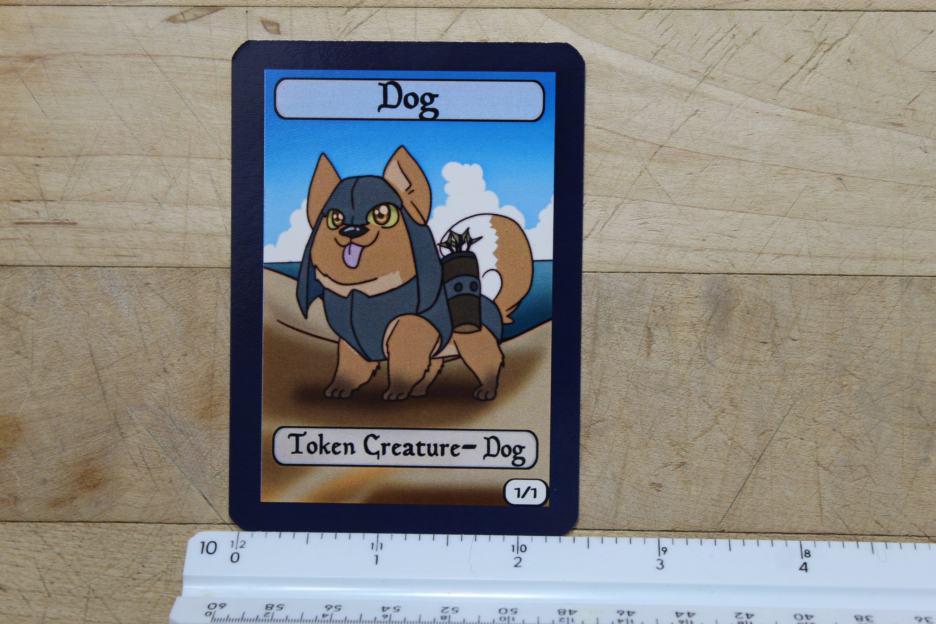 1/1 Dog Tokens Chibi-styled "m-21" Mtg Inspired Singles- Perfect for ...