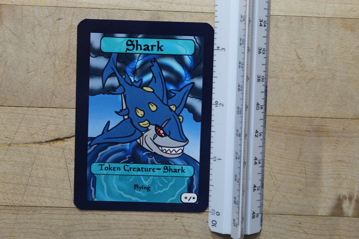 Shark Tokens Chibi-styled "m-21" Mtg Inspired Singles- Perfect for ...
