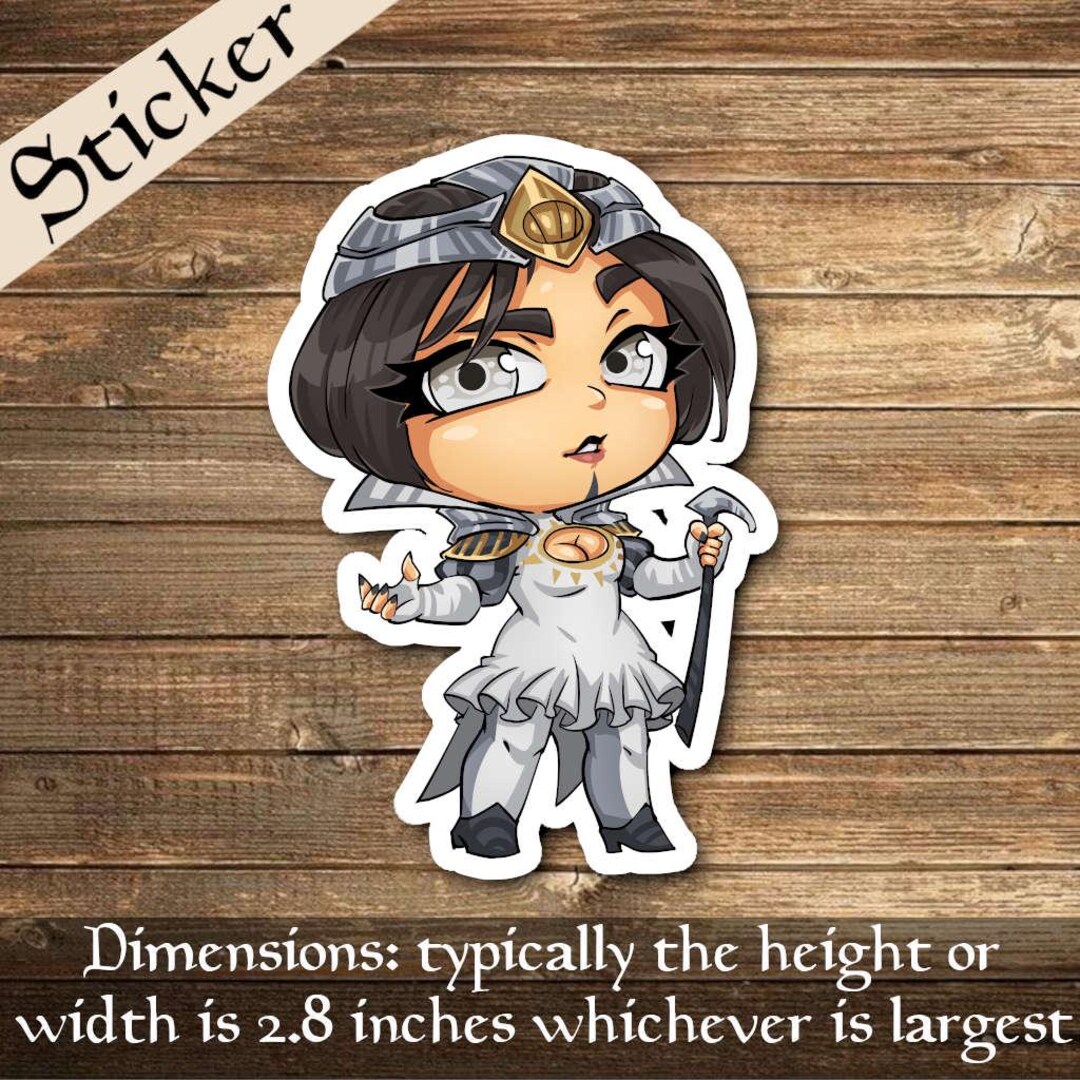 Teysa Envoy of Ghost Deck Box Sticker- Perfect for Deck Boxes, Laptops ...