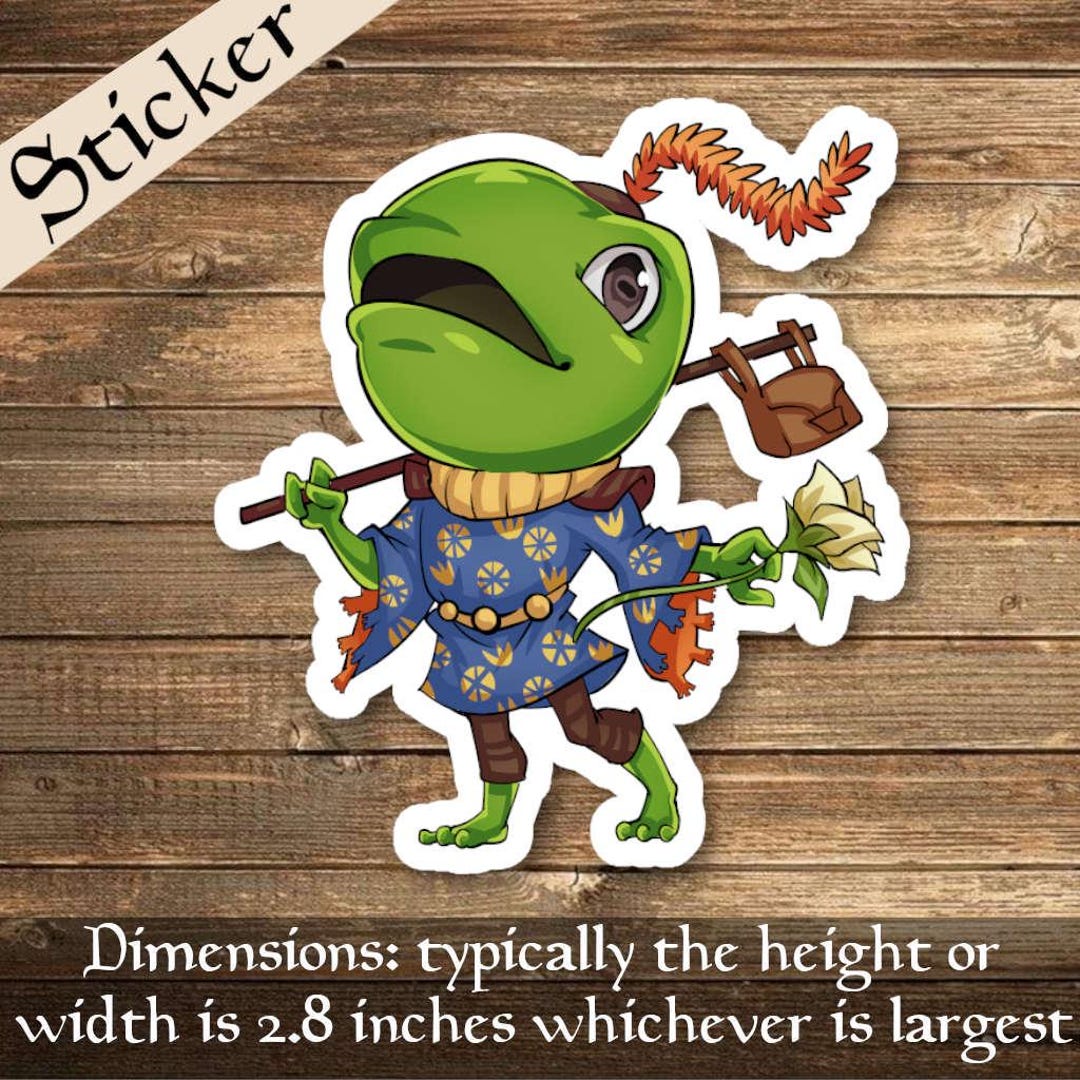 Flubs, the Fool Deck Box Sticker- perfect voor dekdozen, laptops ...