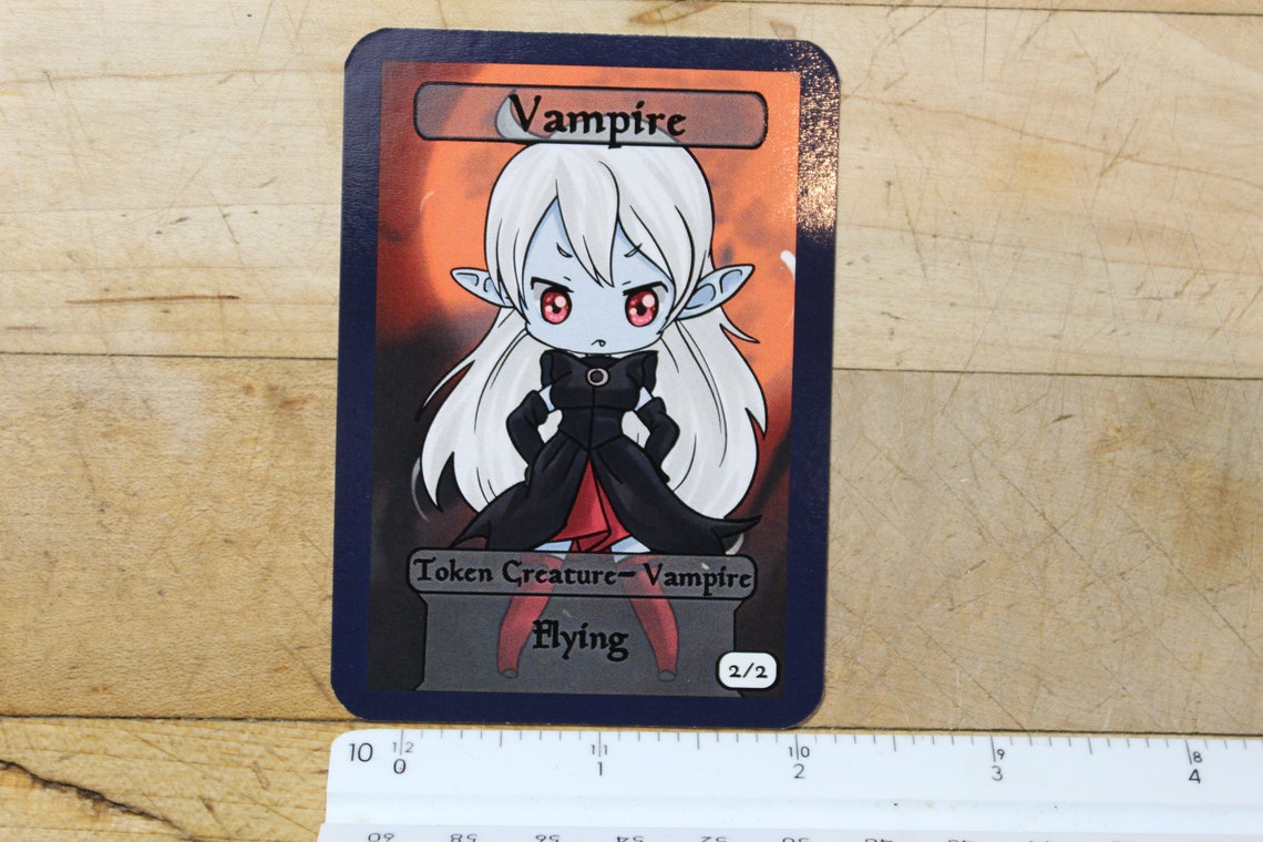 2/2 Flying Vampire Token Singles Alter Art, Edh,standard,commander ...