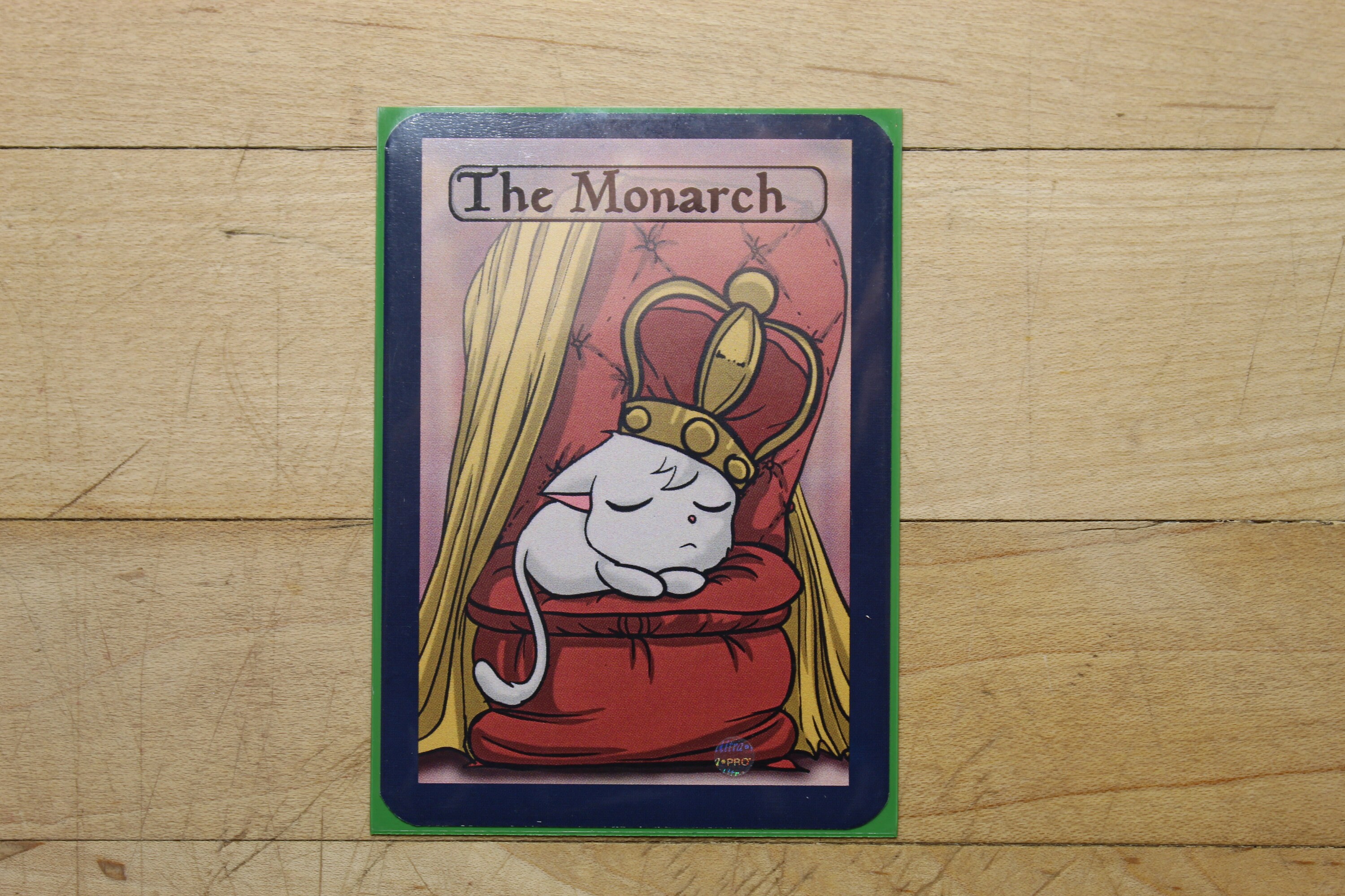 Monarch King Cat Token Chibi Singles for Alter Art Proxy in - Etsy
