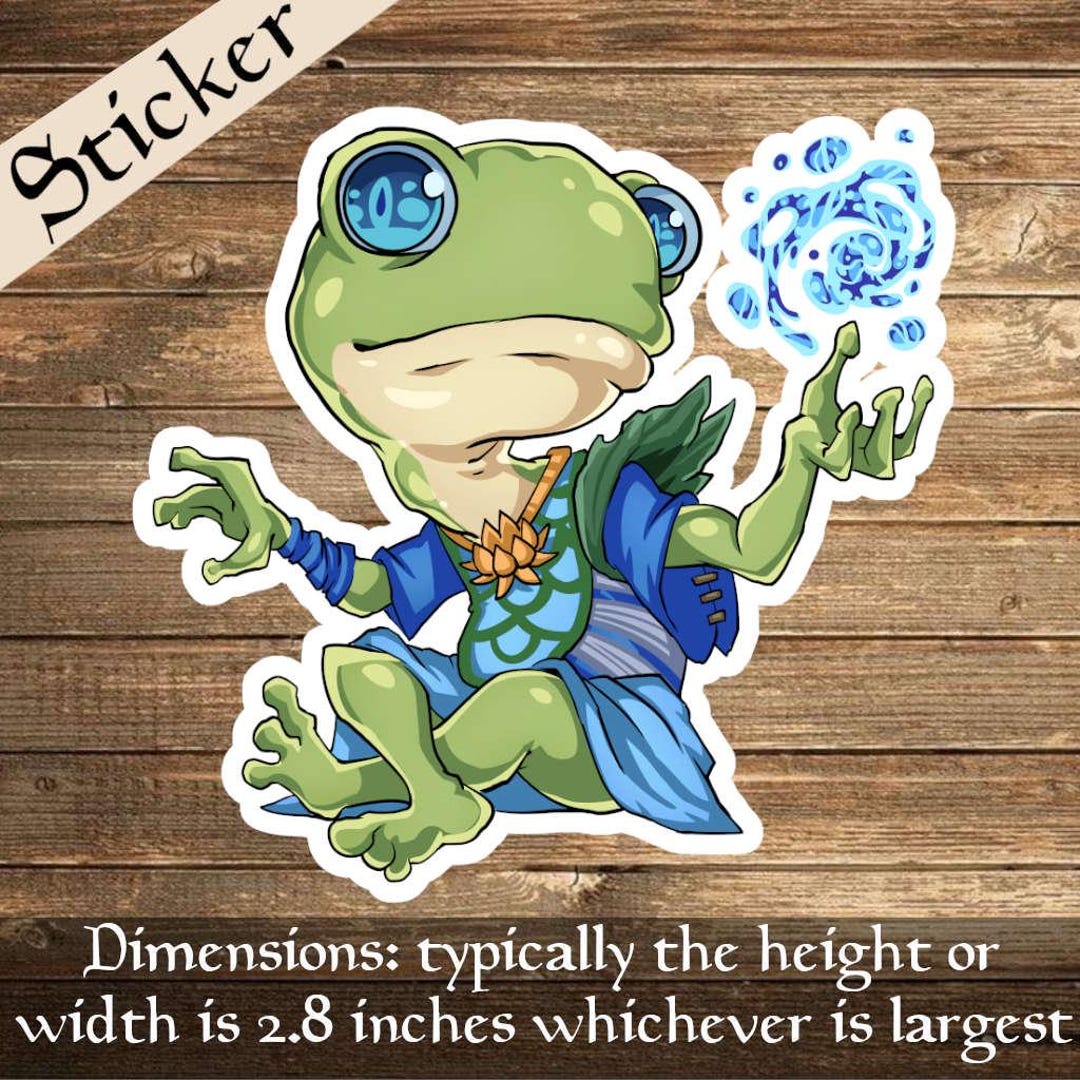 Helga, Skittish Seer Deck Box Sticker- Perfect for Deck Boxes, Laptops ...