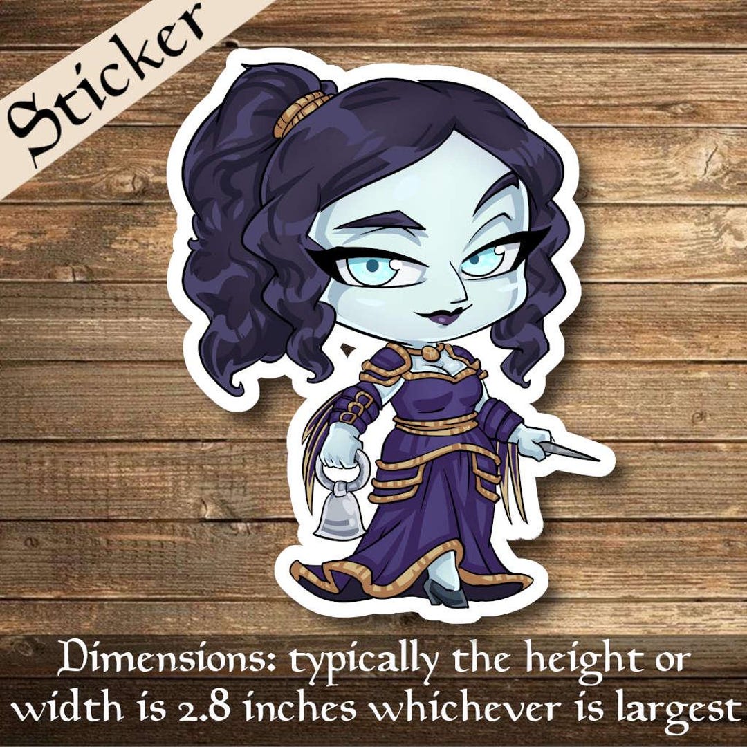 Isareth, the Awakener Sticker- Perfect for Deck Boxes, Laptops ...