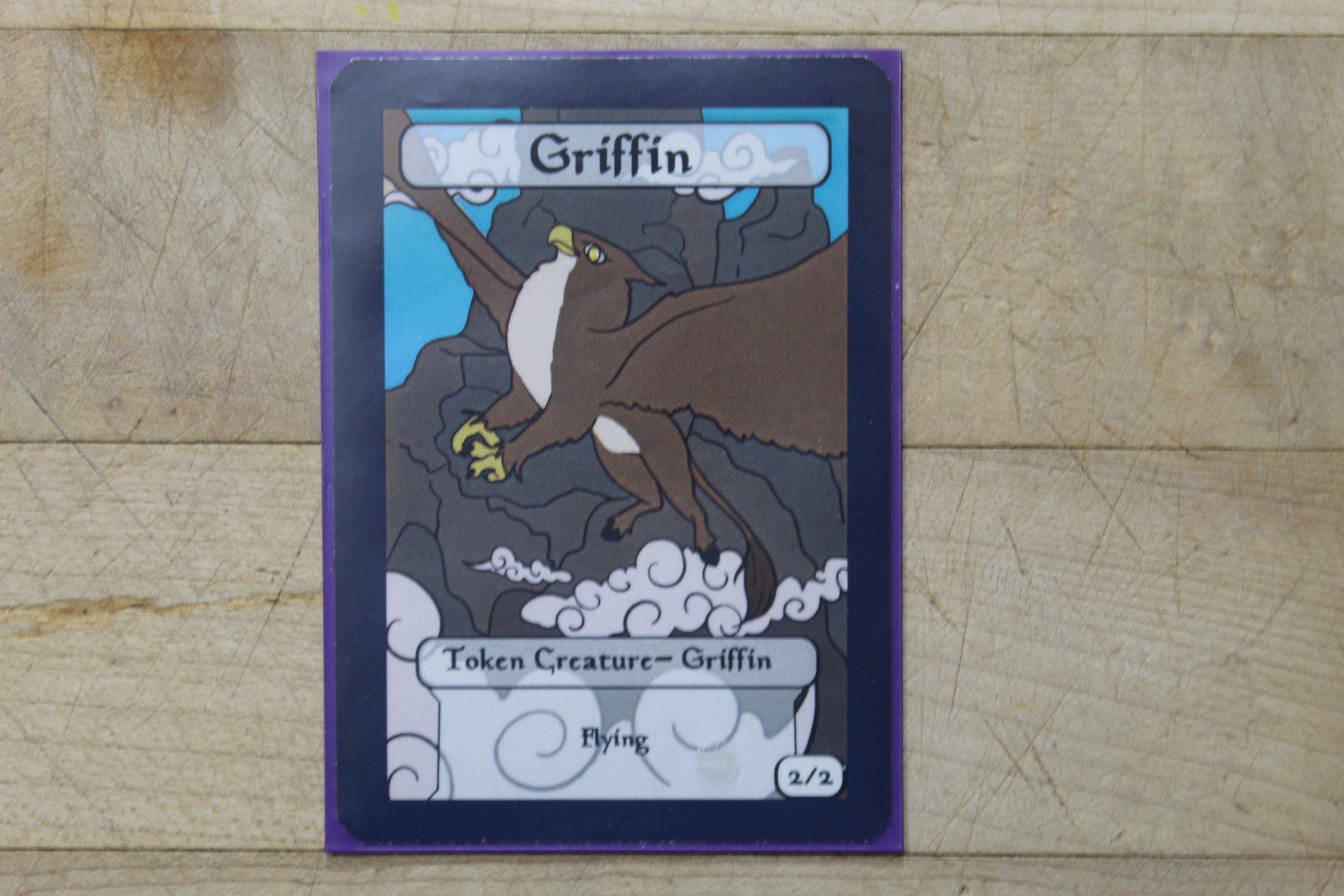 2/2 Griffin Chibi-styled Tokens "m-21" Mtg Inspired- Perfect for Using ...
