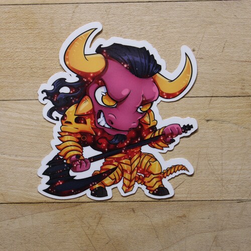 Chibi Nylea God Sticker Inspired by Magic the Gathering - Etsy