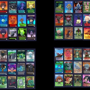 Chibi Mtg Pick Any 15 Creature Tokens, Emblems, or Lands- Super ...