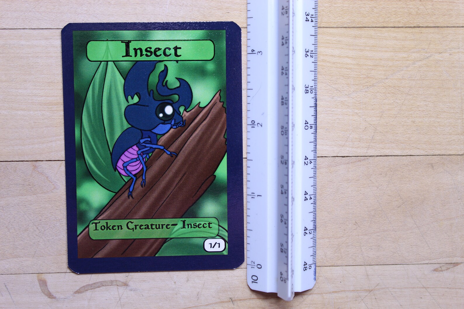 1/1 Insect Token Singles Alter Art | Etsy