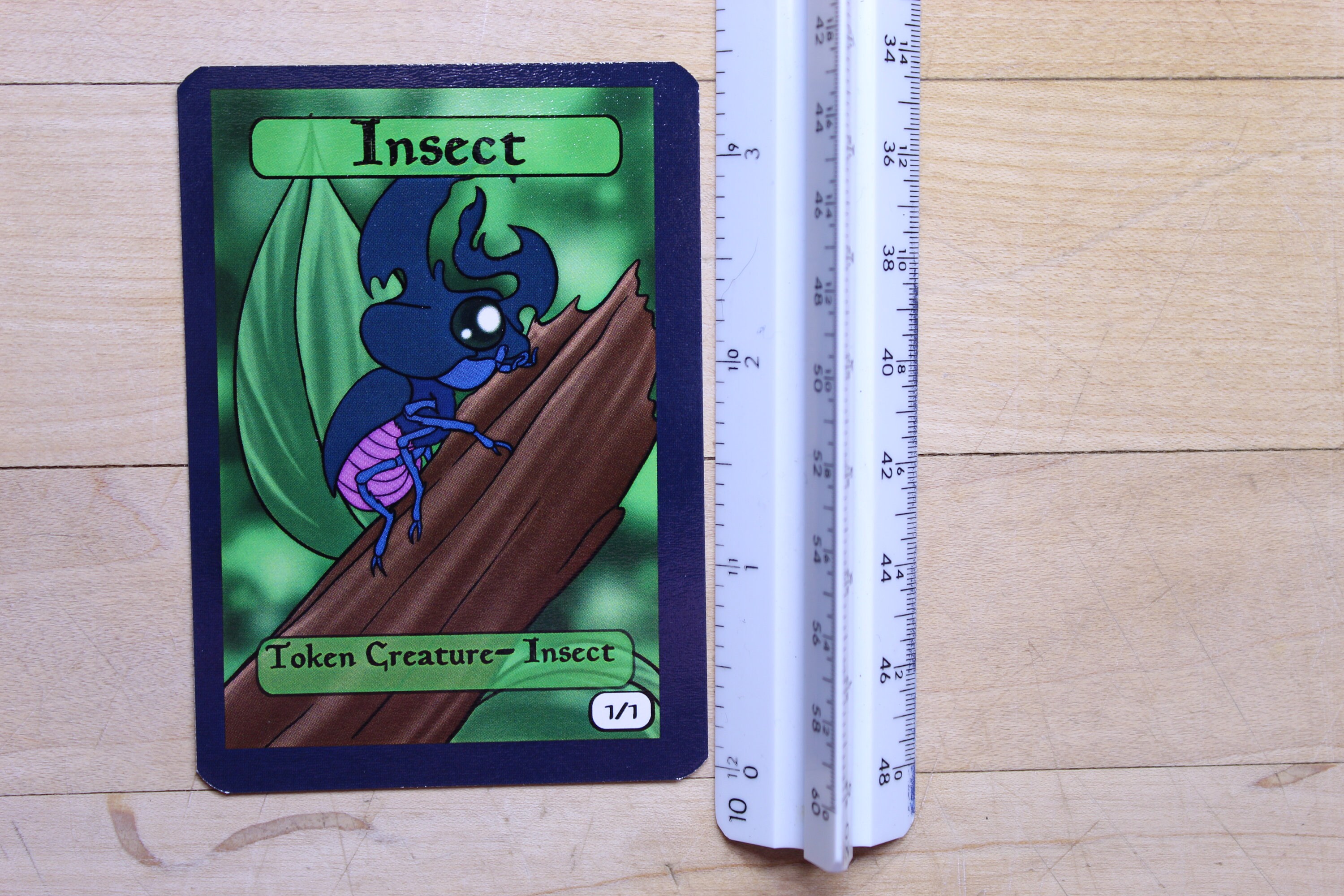 MTG 1/1 Insect Token Singles Magic the Gathering Alter Art | Etsy