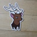 Chibi Elk Sticker Inspired by Magic the Gathering Decals - Etsy