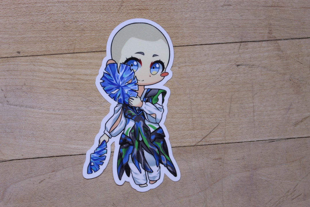 Estrid, the Masked Sticker for Deck Boxes, S, Laptops, Journals ...