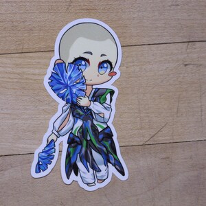Estrid, the Masked Sticker for Deck Boxes, S, Laptops, Journals ...