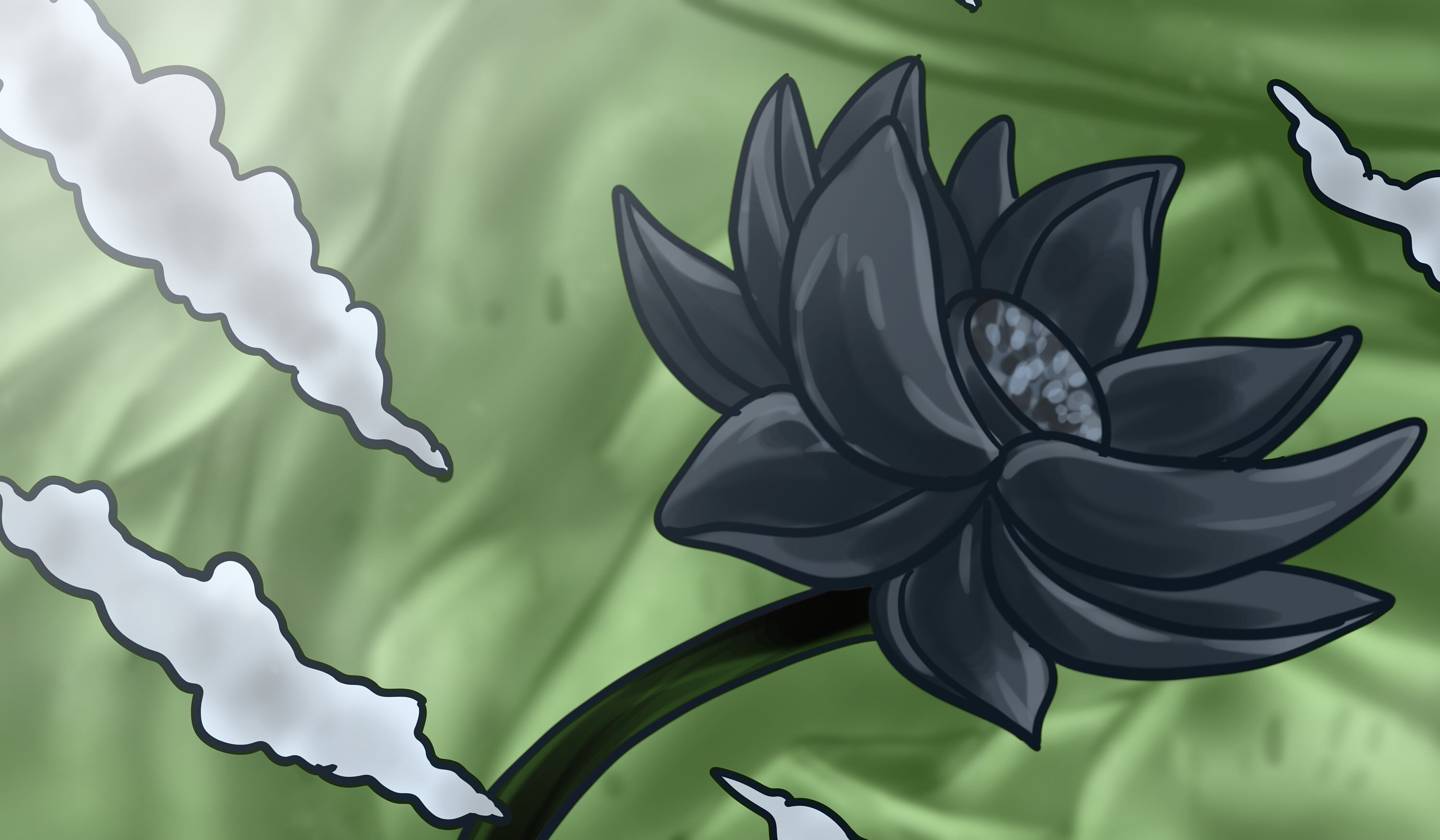 Chibi Black Lotus Mtg Inspired Play Mat Perfect for Using as | Etsy