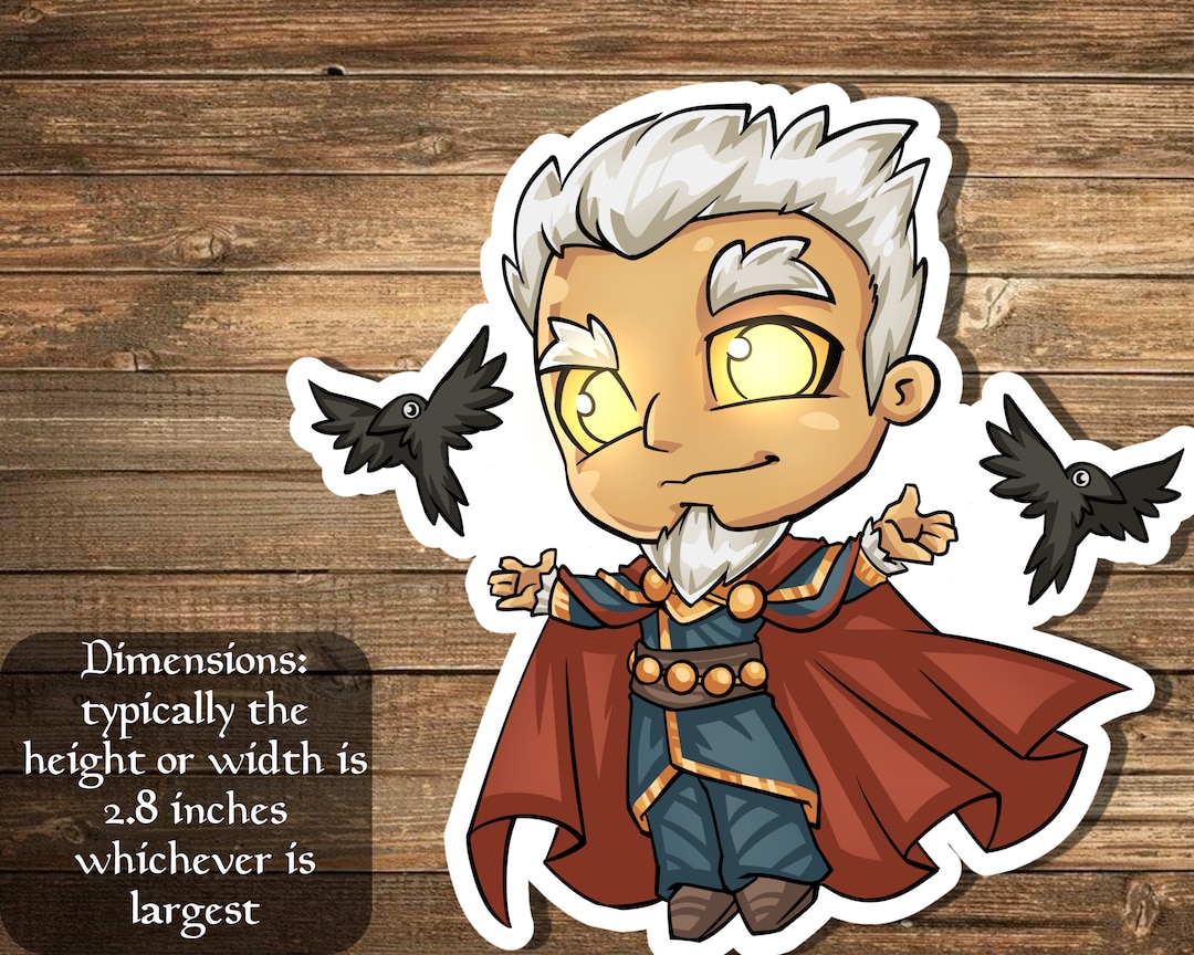 Lim-dul, the Necromancer Sticker Inspired by Magic- Perfect for Deck ...