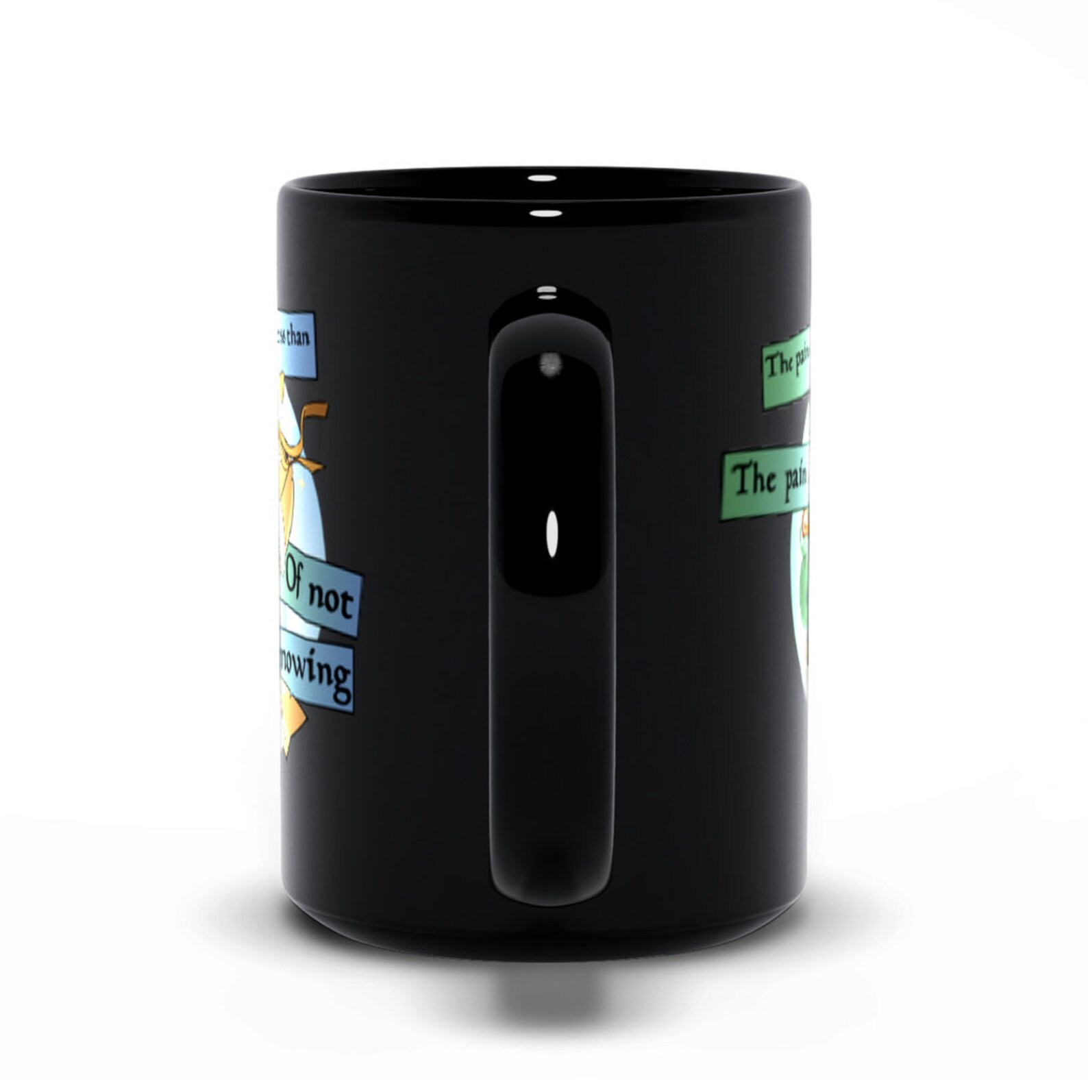 Chibi Tamiyo Mtg Inspired Black Mugs, Perfect Gift for Fans of Magic ...