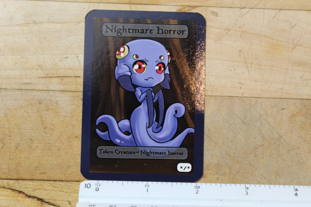 MTG */* Nightmare Horror Token Singles Alter Art, Edh,standard ...