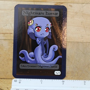 MTG */* Nightmare Horror Token Singles Alter Art, Edh,standard ...
