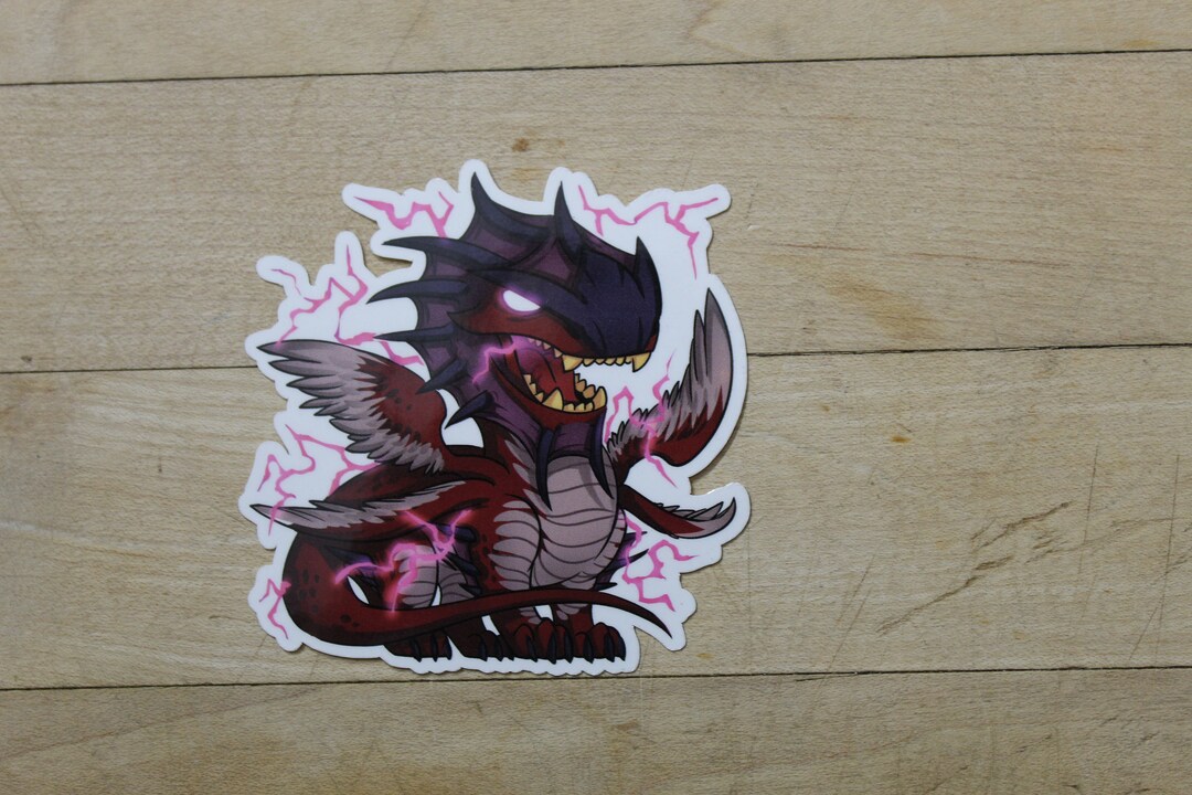 Chibi Dragonlord Kolaghan Sticker Inspired by Magic- Decals Perfect for ...