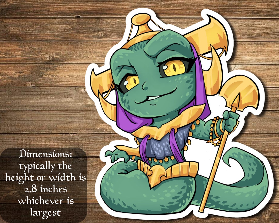 Ikra Shidiqi, the Usurper Sticker Inspired by Magic- Perfect for Deck ...