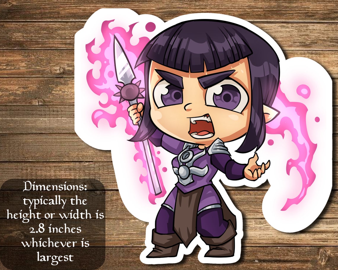 Shadowheart Dark Justiciar Sticker Inspired by Magic- Perfect for Deck ...