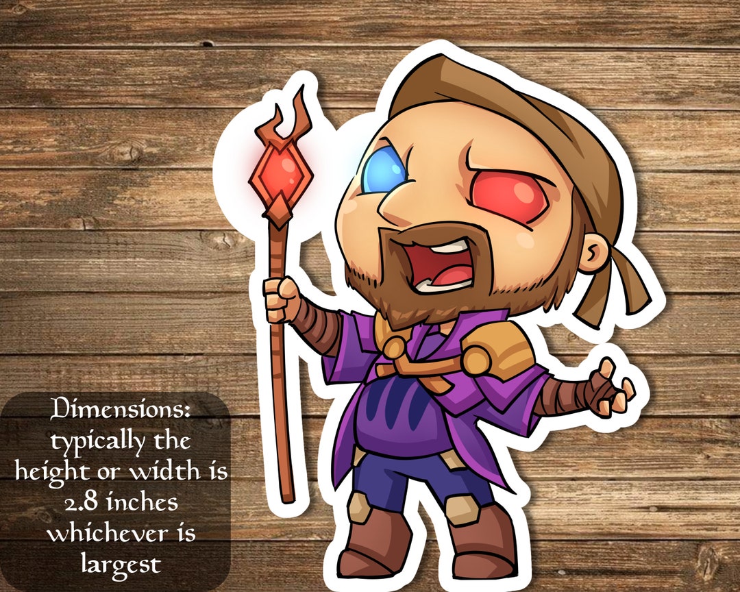 Urza, Chief Artificier Sticker Inspired by Magic- Perfect for Deck ...