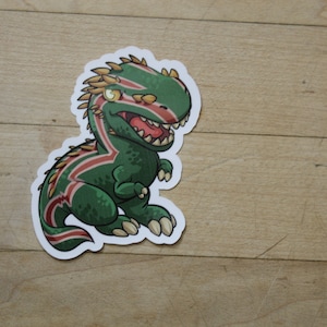 Chibi Ghalta_ Primal Hunger Sticker Inspired by Magic the Gathering ...