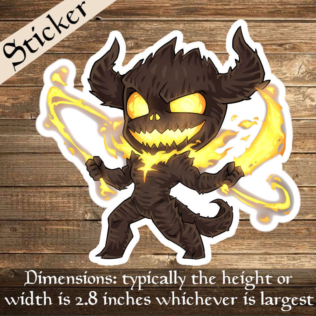 The Balrog, Durins Bane Deck Box Sticker- Perfect for Deck Boxes ...