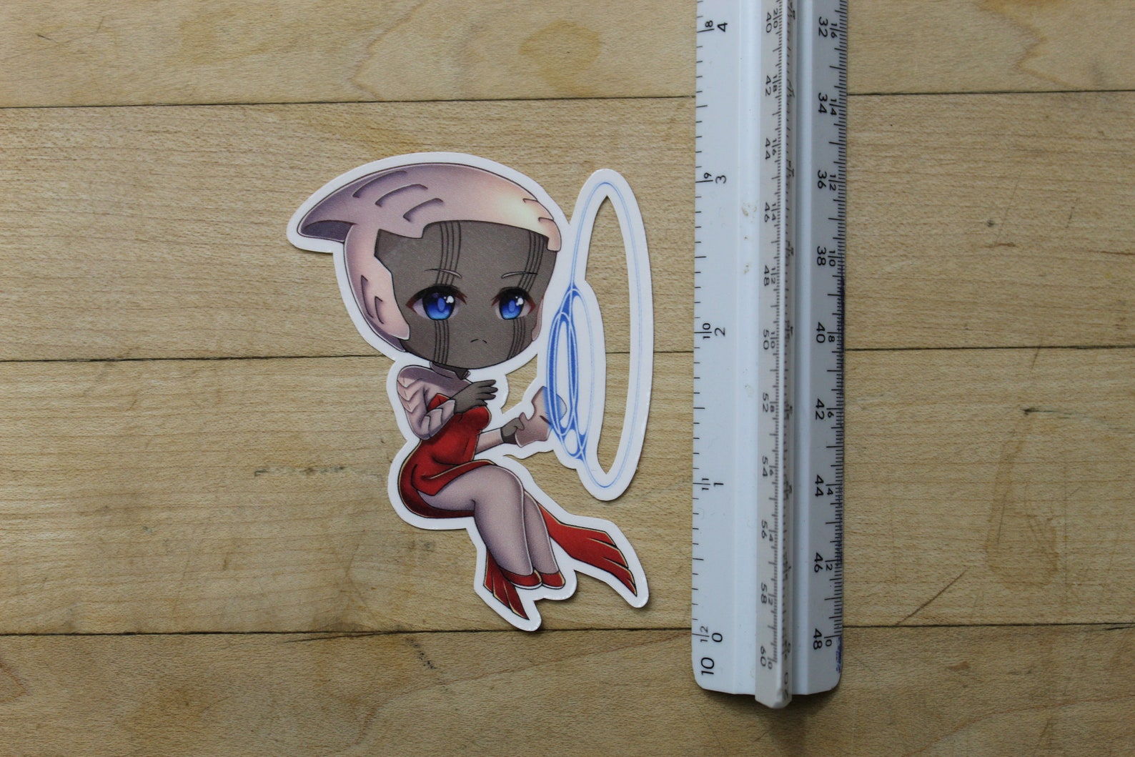Chibi Varina Lich Queen sticker Inspired by MTG Decals | Etsy