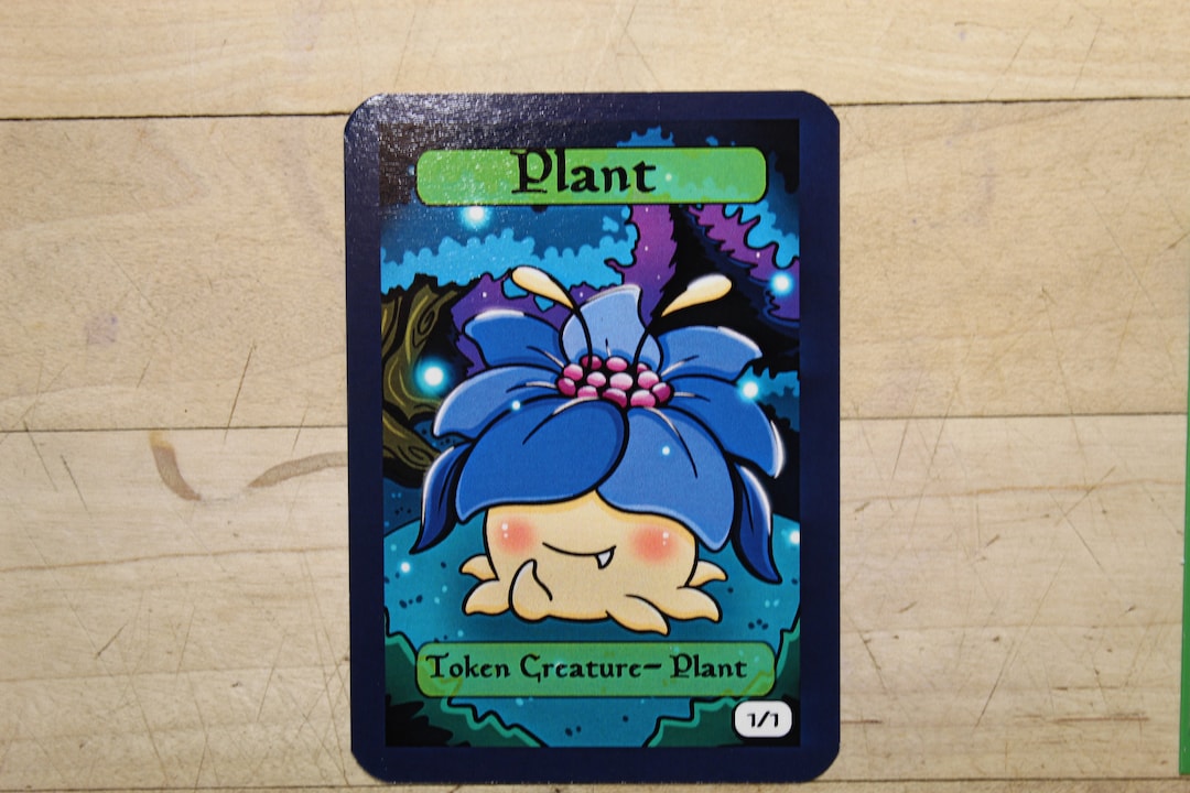 1/1 Plant Token Singles for Alter Art, Edh,standard,commander,vintage ...
