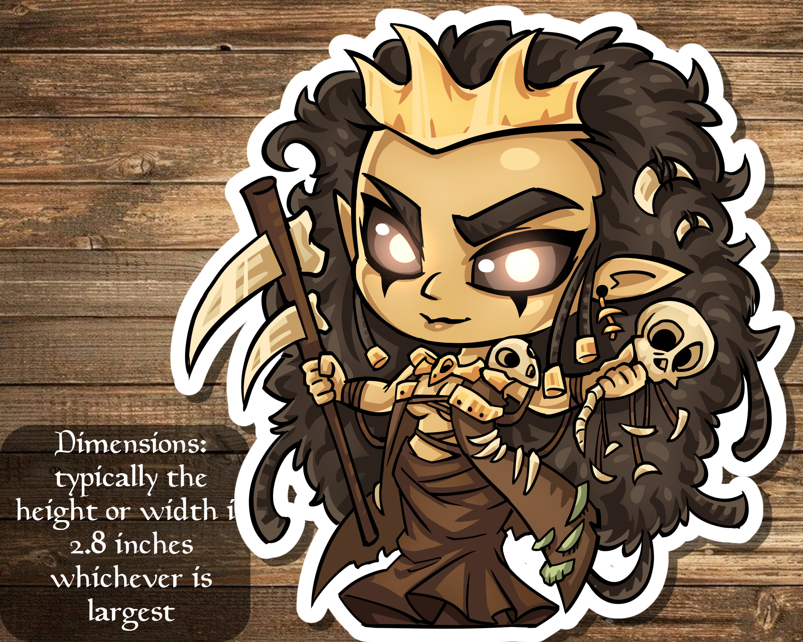 Savra, Queen of the Golgari Sticker Perfect for Deck Boxes, Laptops ...