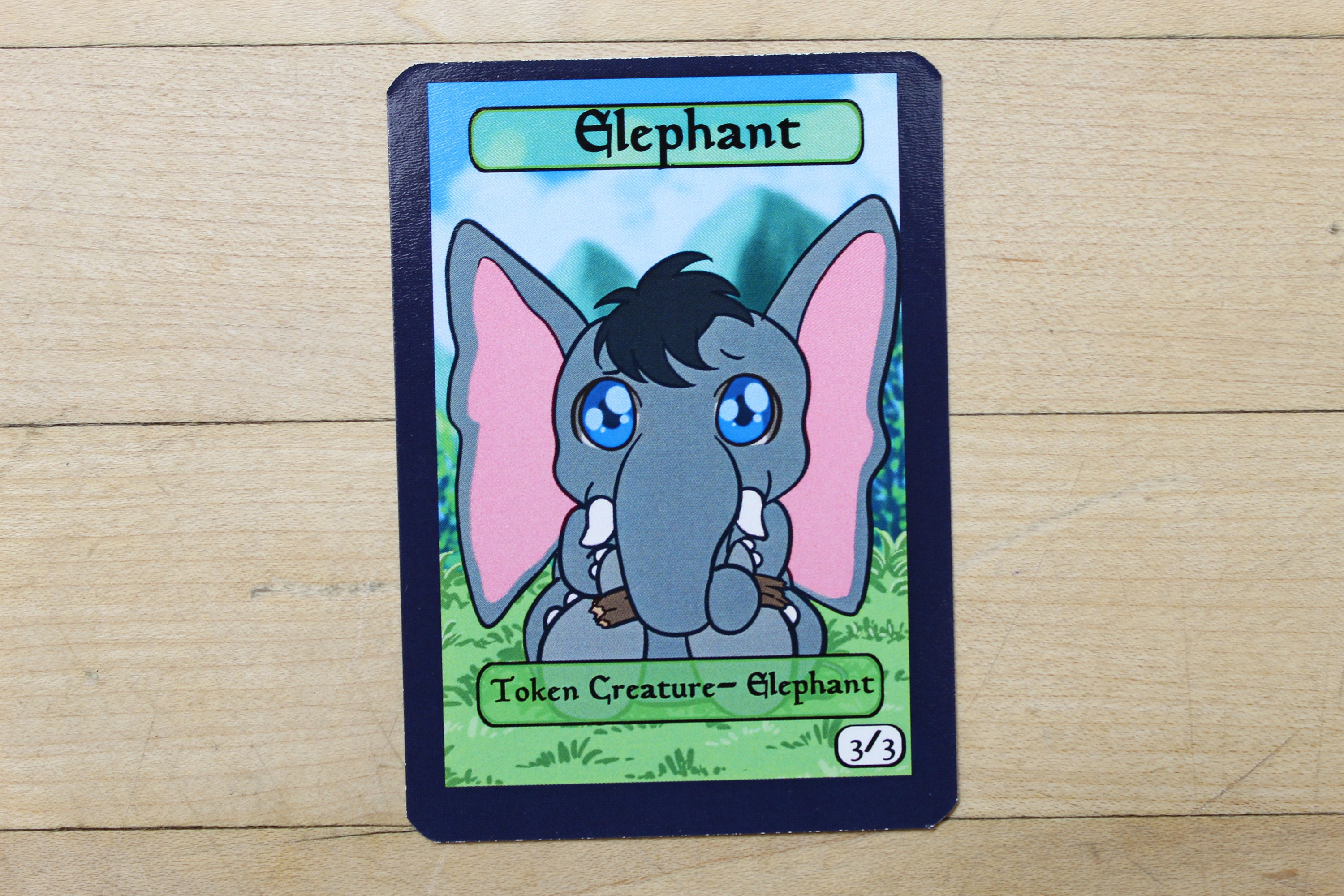 3/3 Elephant Token Singles for Alter Art Proxy in | Etsy