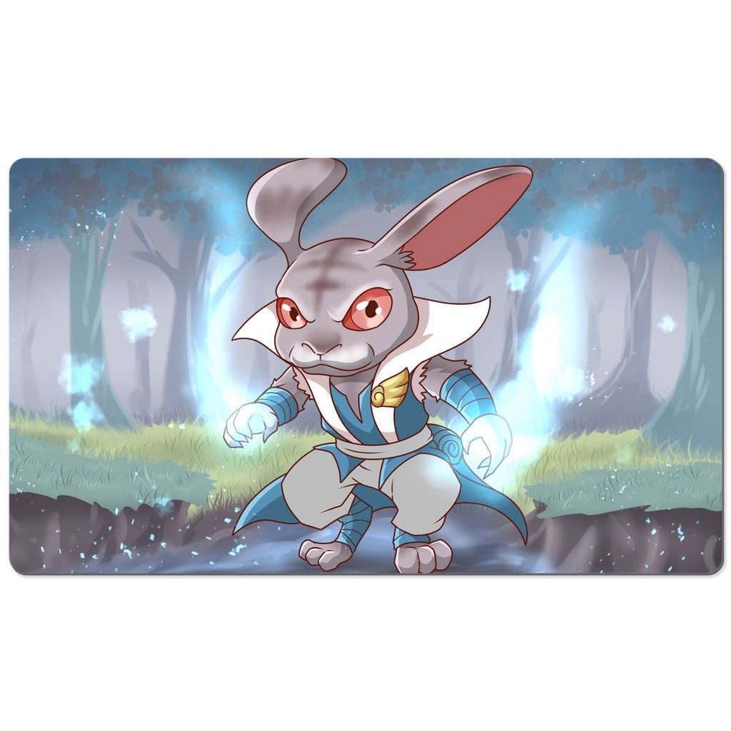 Kwain Itinerant Meddler Mtg Card Mat by Mega Chibi the - Etsy Canada