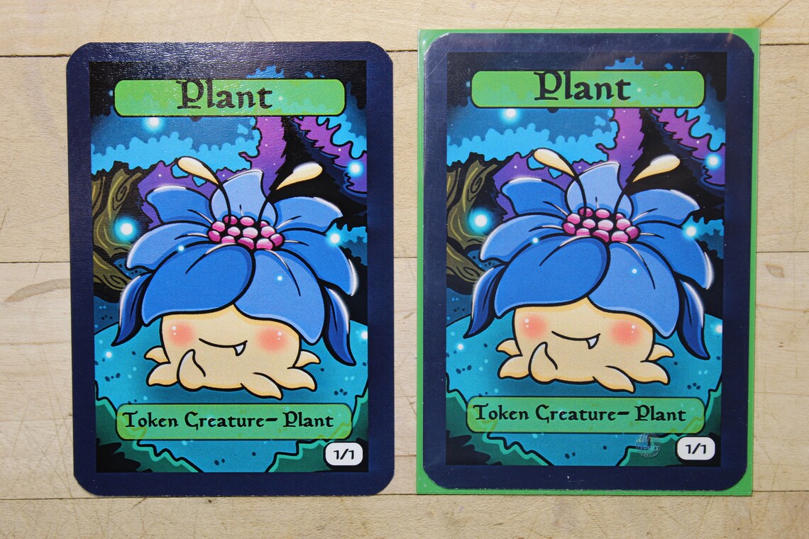 1/1 Plant Token Singles for Alter Art - Etsy