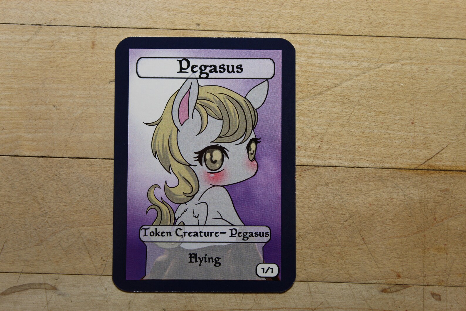 MTG 1/1 flying pegasus Token singles magic the gathering alter | Etsy