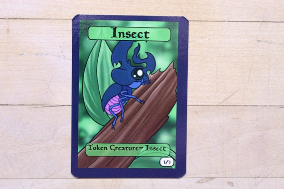 1/1 Insect Token Singles Alter Art | Etsy