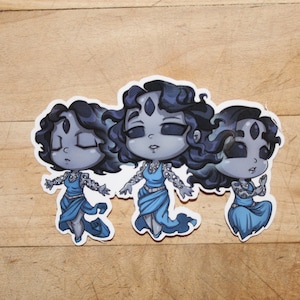 Sen Triplets Sticker - Decals Perfect for Deck Boxes, S, Laptops ...