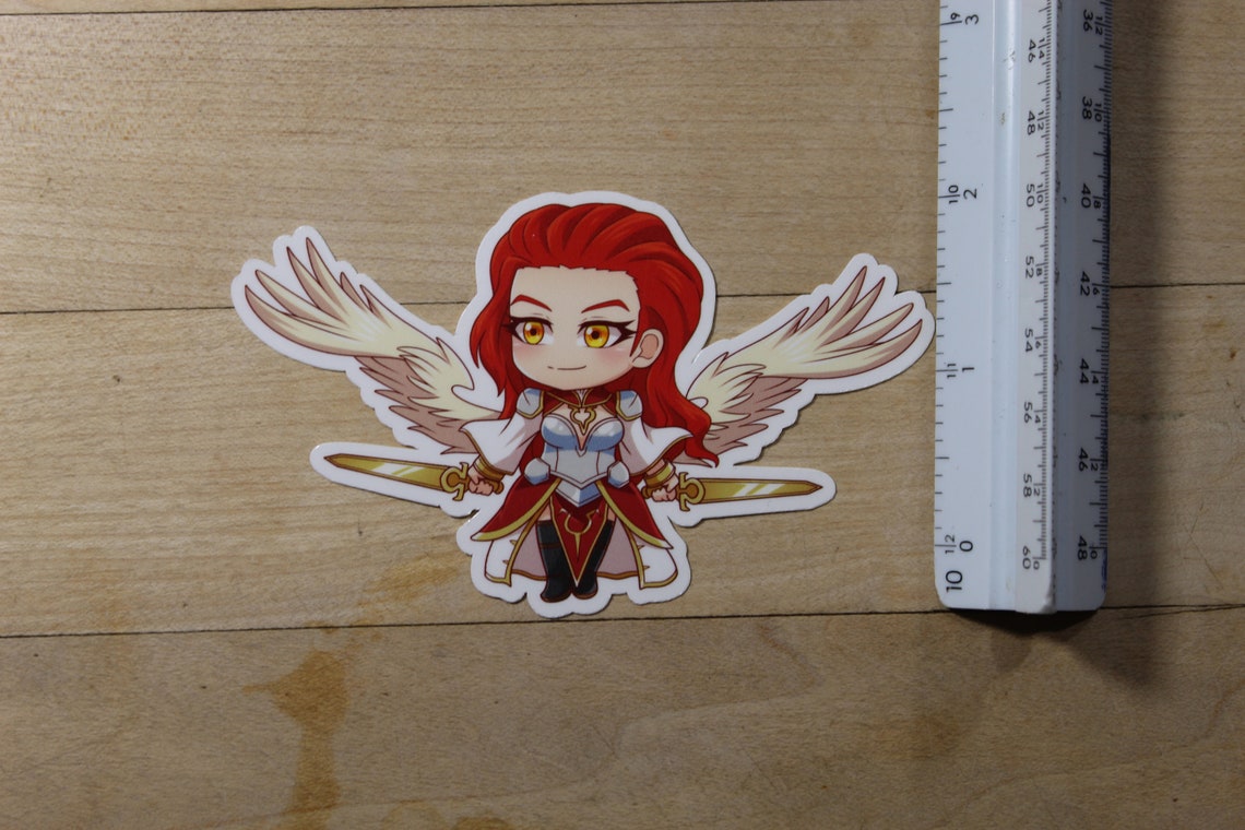 Chibi Gisela Blade of Goldnight Sticker Inspired by Magic | Etsy