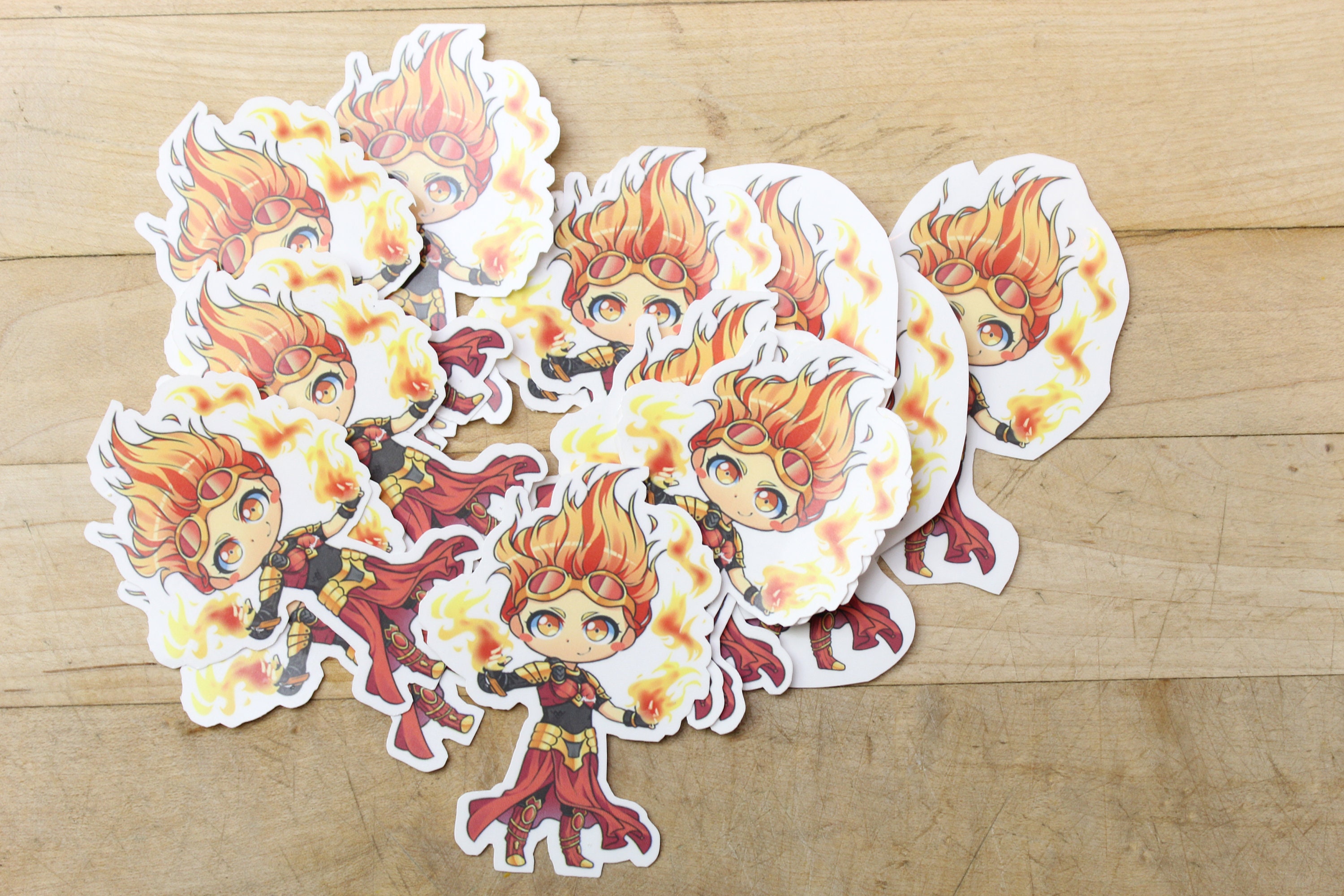 Original chandra Chibi Styled Sticker for Deck - Etsy
