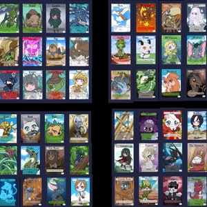 Chibi Mtg Pick Any 50 Creature Tokens, Emblems, or Lands- Super ...