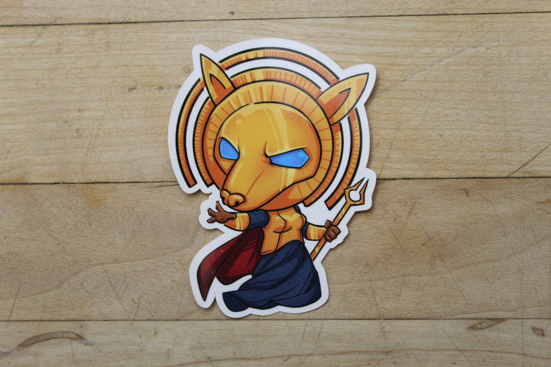 Hazoret the Fervent Sticker for Deck Boxes, S, Laptops, Journals ...
