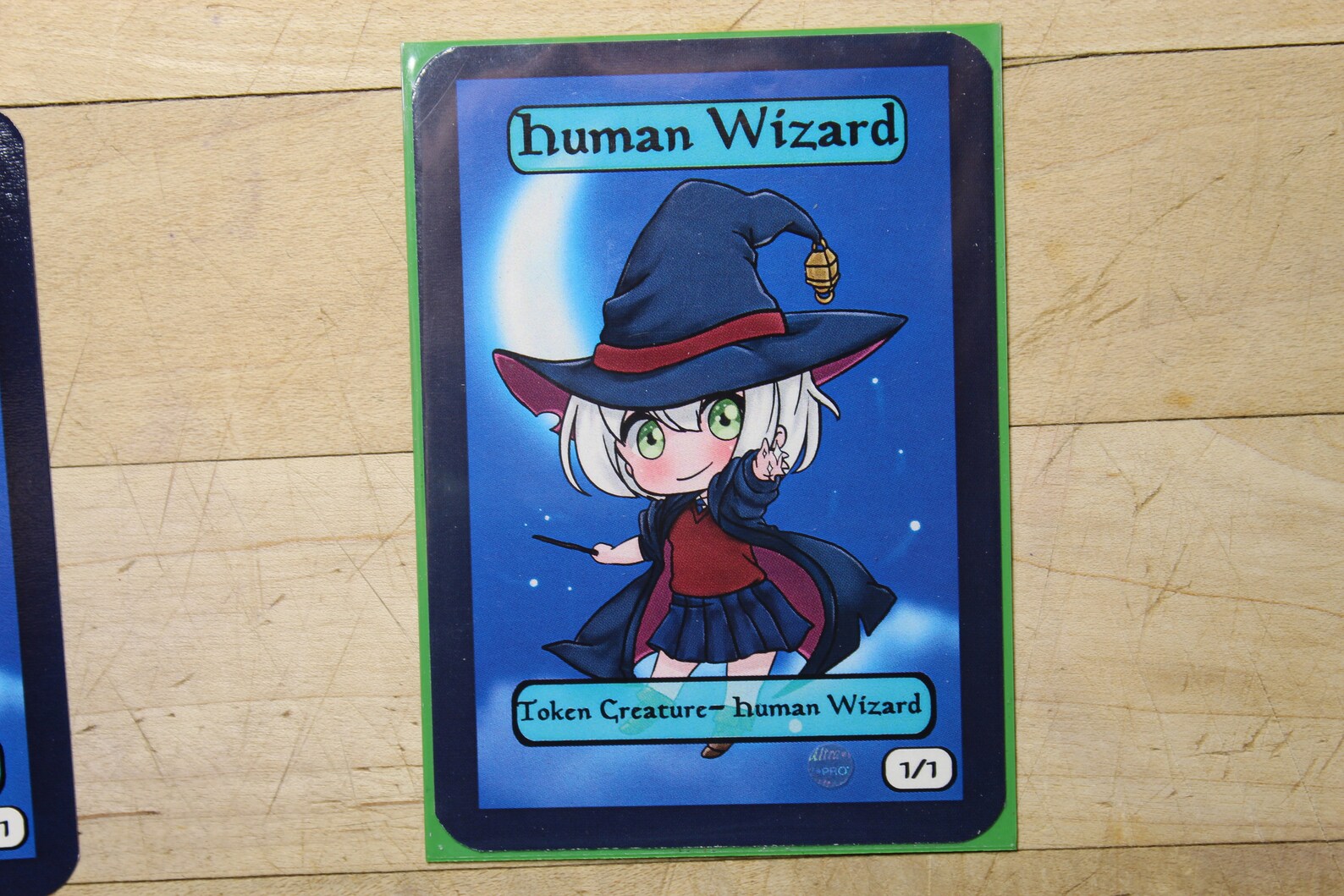 1/1 Human Wizard Token Singles for Alter Art - Etsy