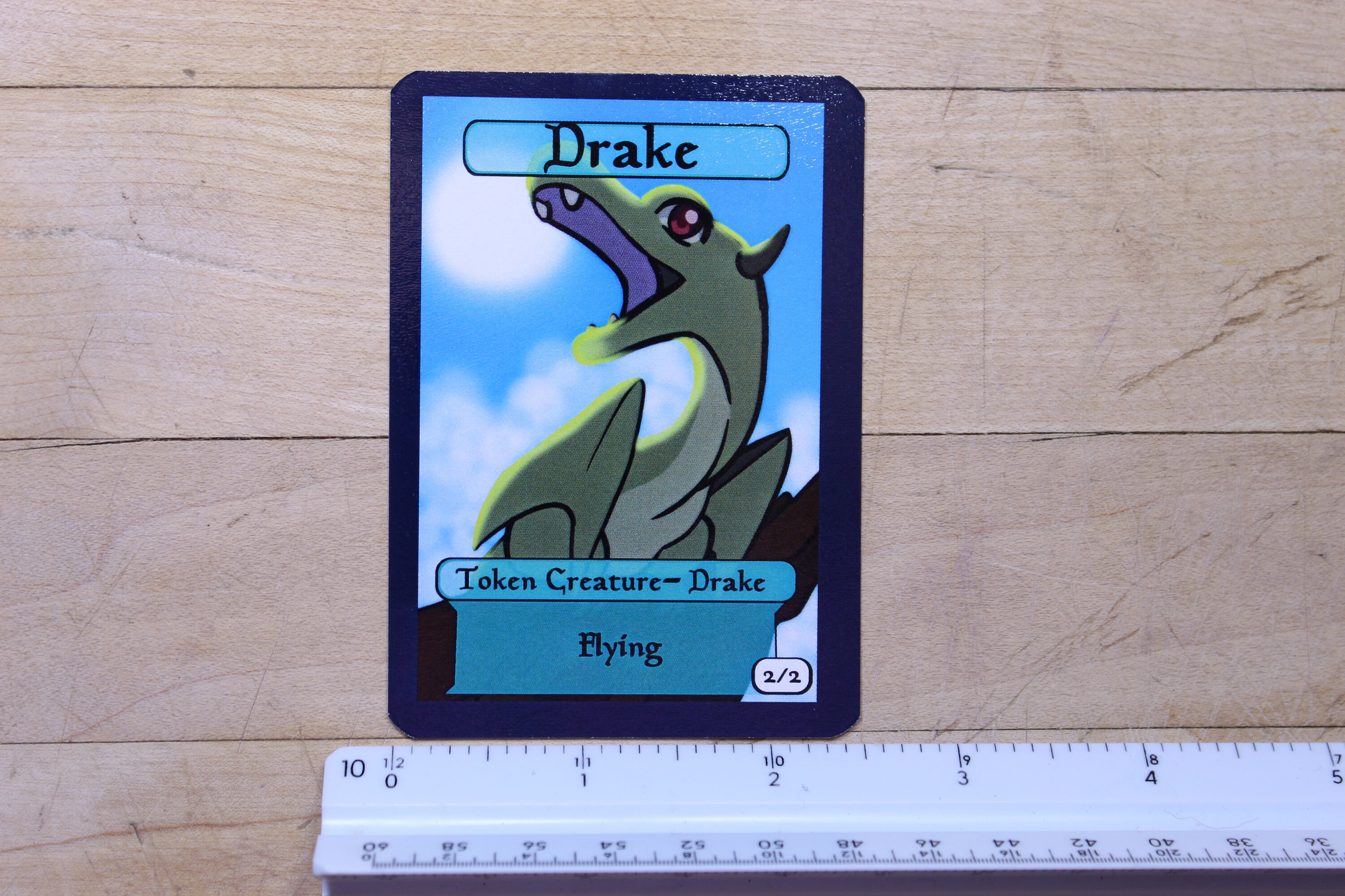 2/2 Drake Token Singles Alter Art, Edh,standard,commander,vintage,and ...