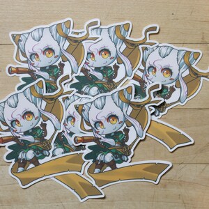 Chibi Inspired Tamiyo Sticker for Deck Boxes, S, Laptops, Journals ...