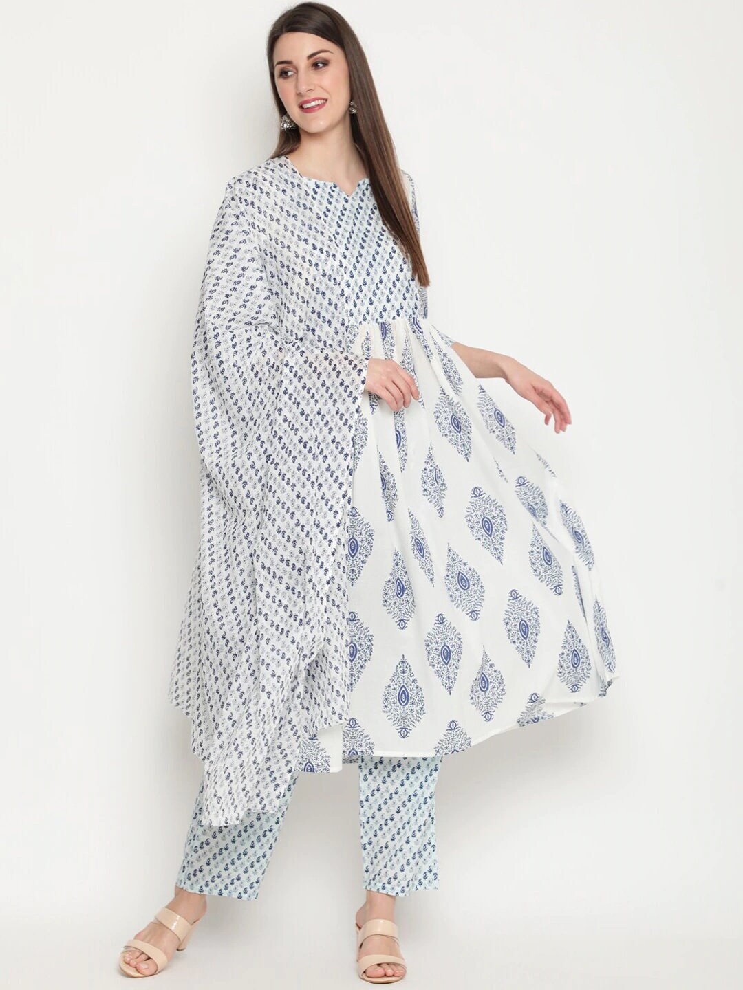 Kurti. Palazzo Pants. Indian Clothes. Indian Dresses. Hand - Etsy