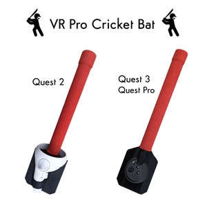 VR Pro Cricket Bat - for Meta Quest 3, 3s, Quest Pro and Quest 2 - Etsy